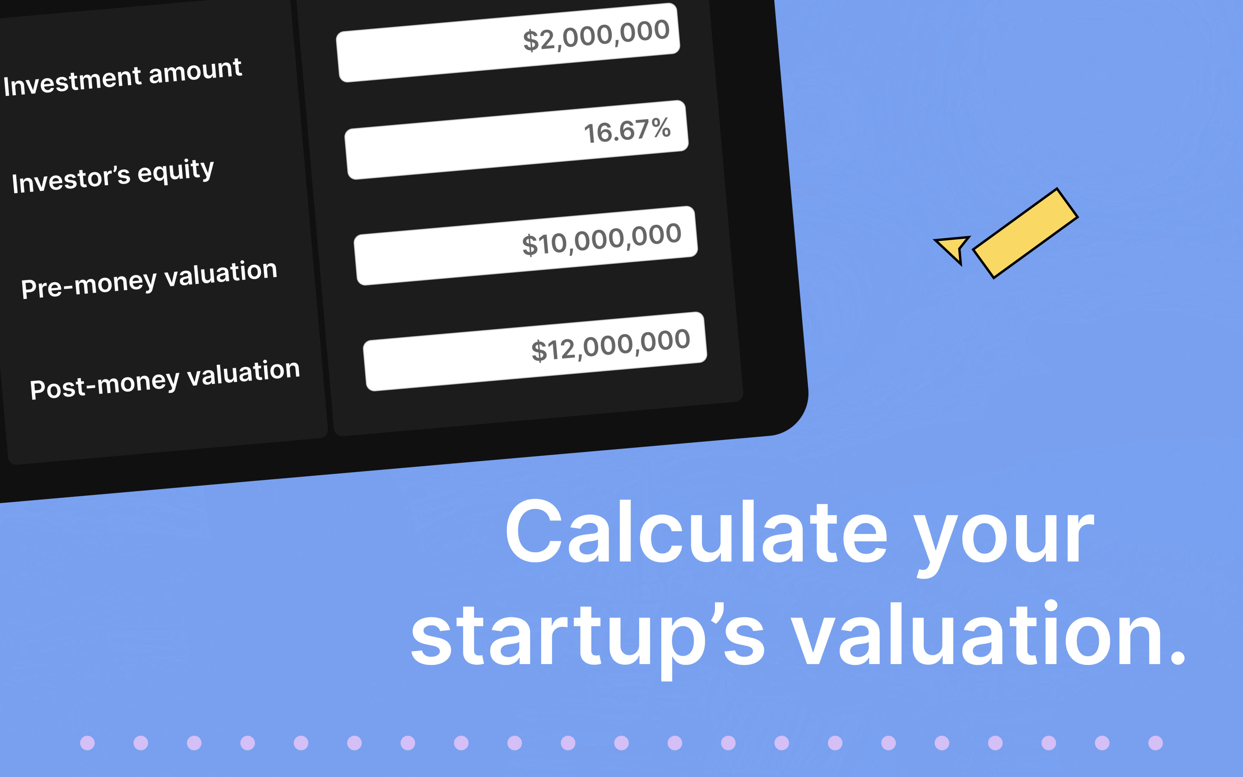 Startup Valuation Calculator Estimate Your Startup s Worth In Seconds